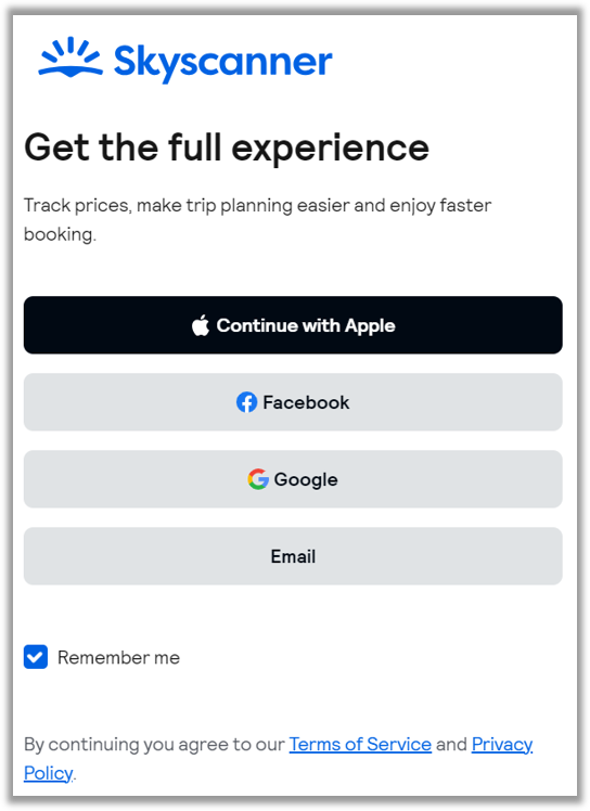 How do I change my password? – Skyscanner
